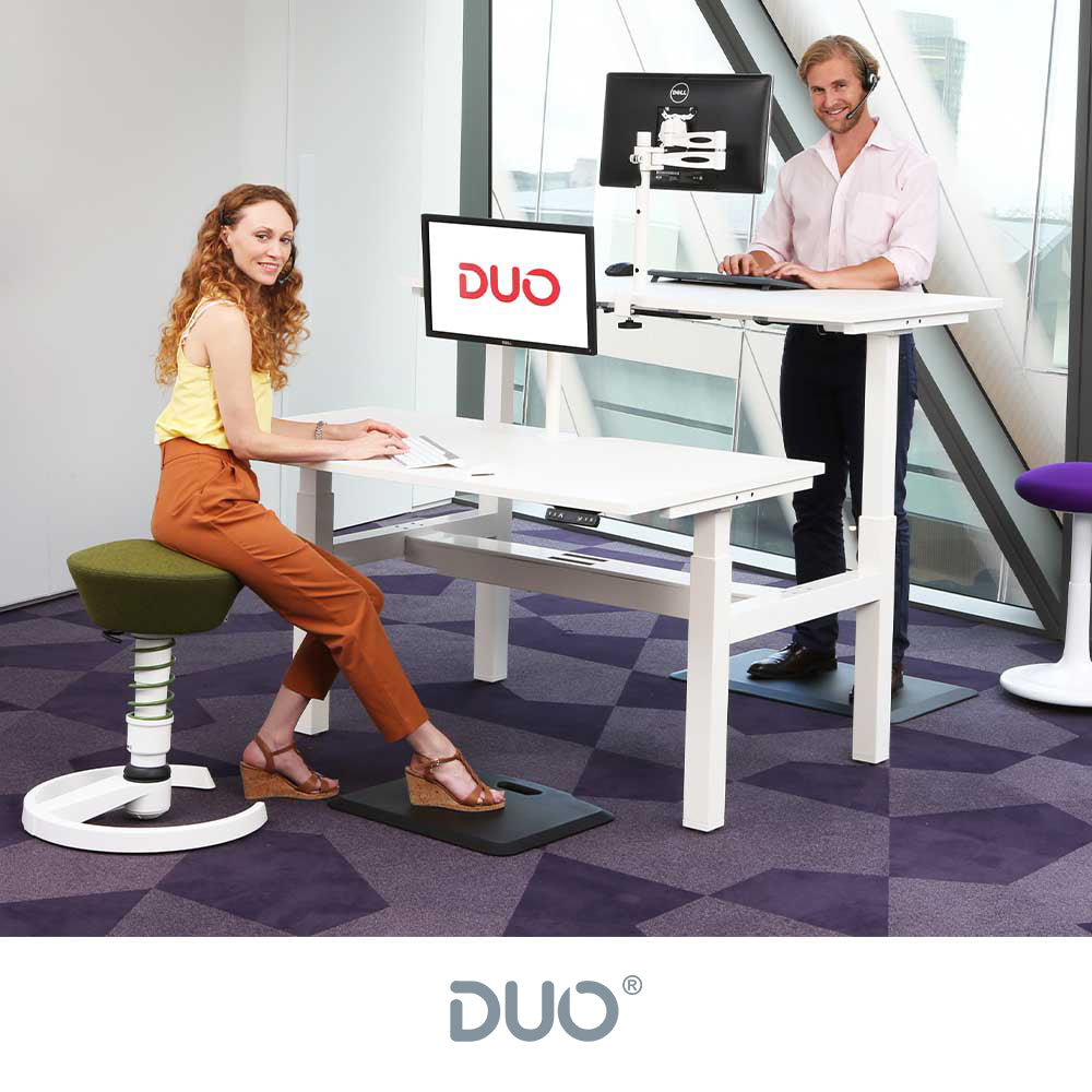 Yo-Yo DESK® DUO Dual Standing Desks | Electric Standing Desk