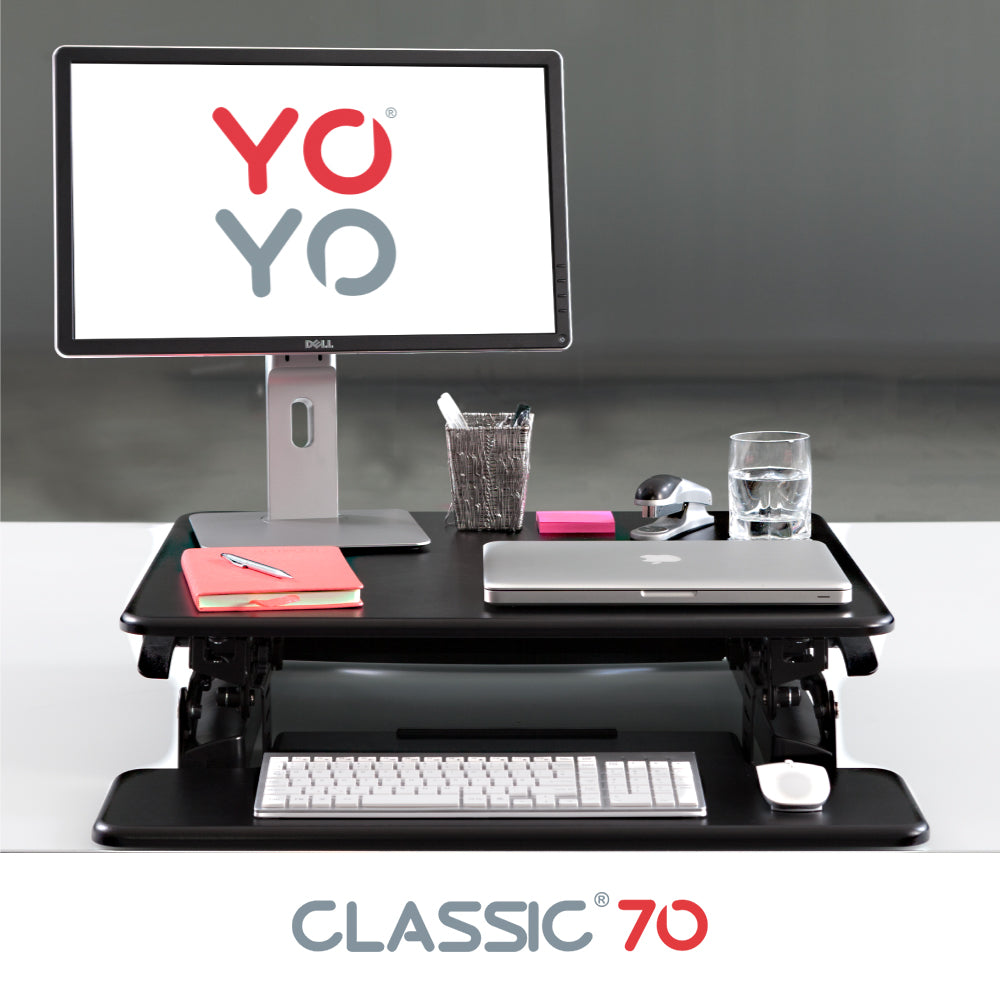 Yo-Yo DESK® 70 (formally MINI) Desk Riser | Standing Desk Converter ...