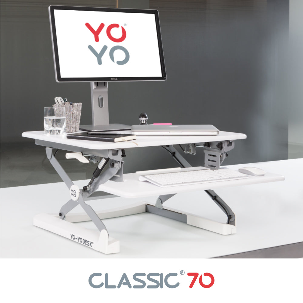 Yo-Yo DESK® 70 (formally MINI) Desk Riser | Standing Desk Converter ...