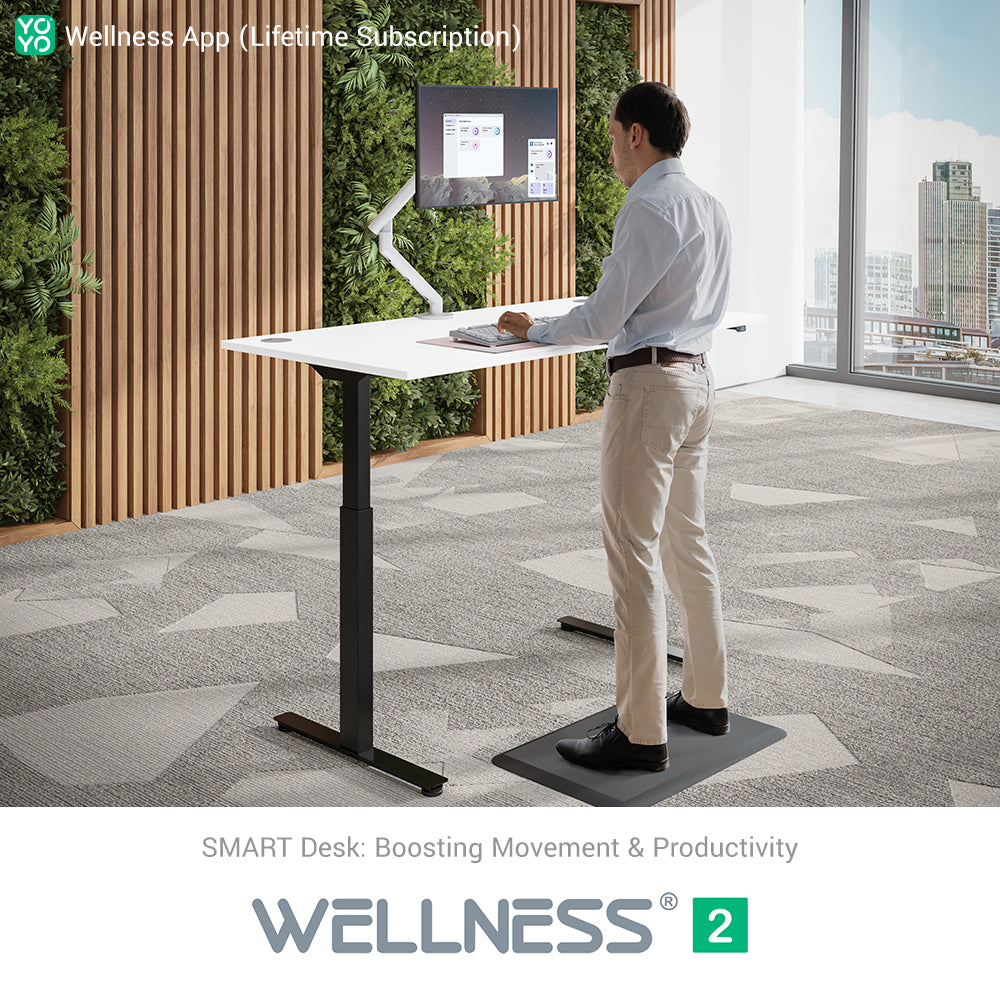 WELLNESS® 2 SMART Desk | Sit-Stand Health | Yo-Yo WELLNESS®