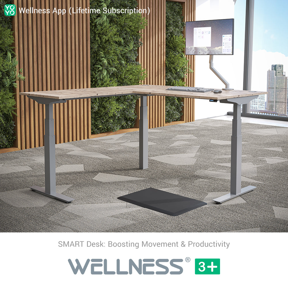 WELLNESS® 3+ SMART Desk | Sit-Stand Health | Yo-Yo WELLNESS®