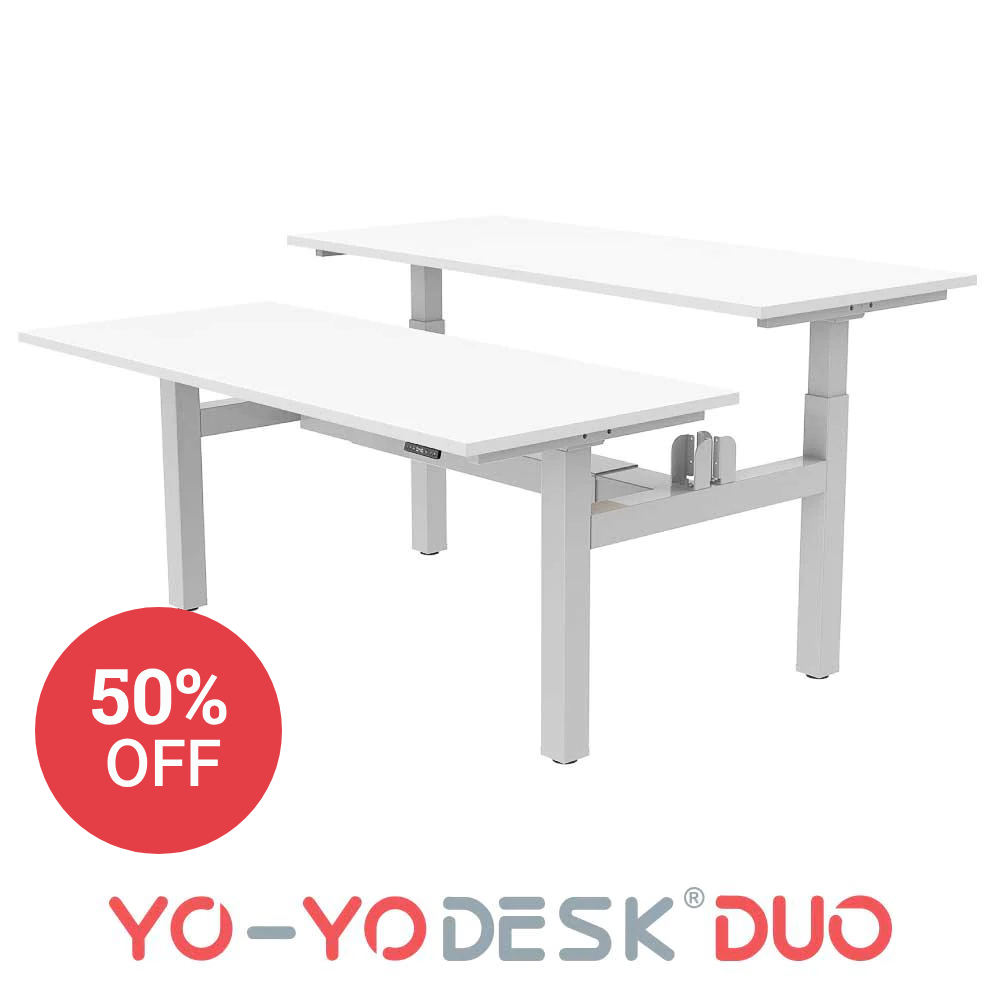 Yo-Yo DESK® DUO Dual Standing Desks | Electric Standing Desk | Free ...