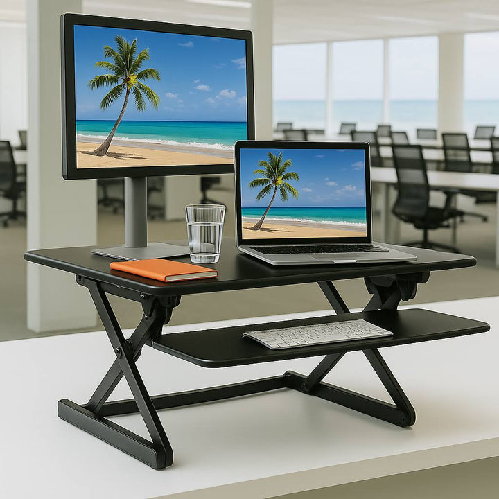 Height Adjustable Desk Risers & Converters