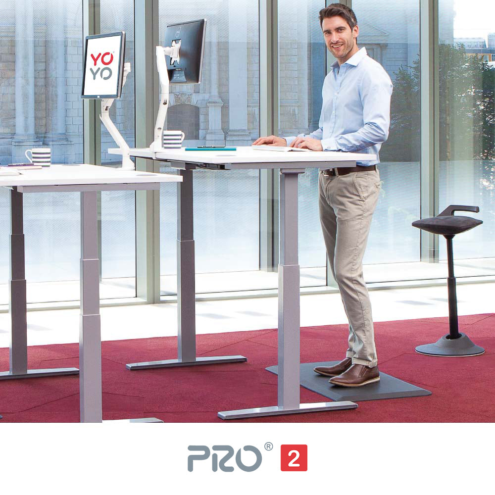Yo-Yo DESK® PRO 2 Electric Standing Desk. Free Installation Service