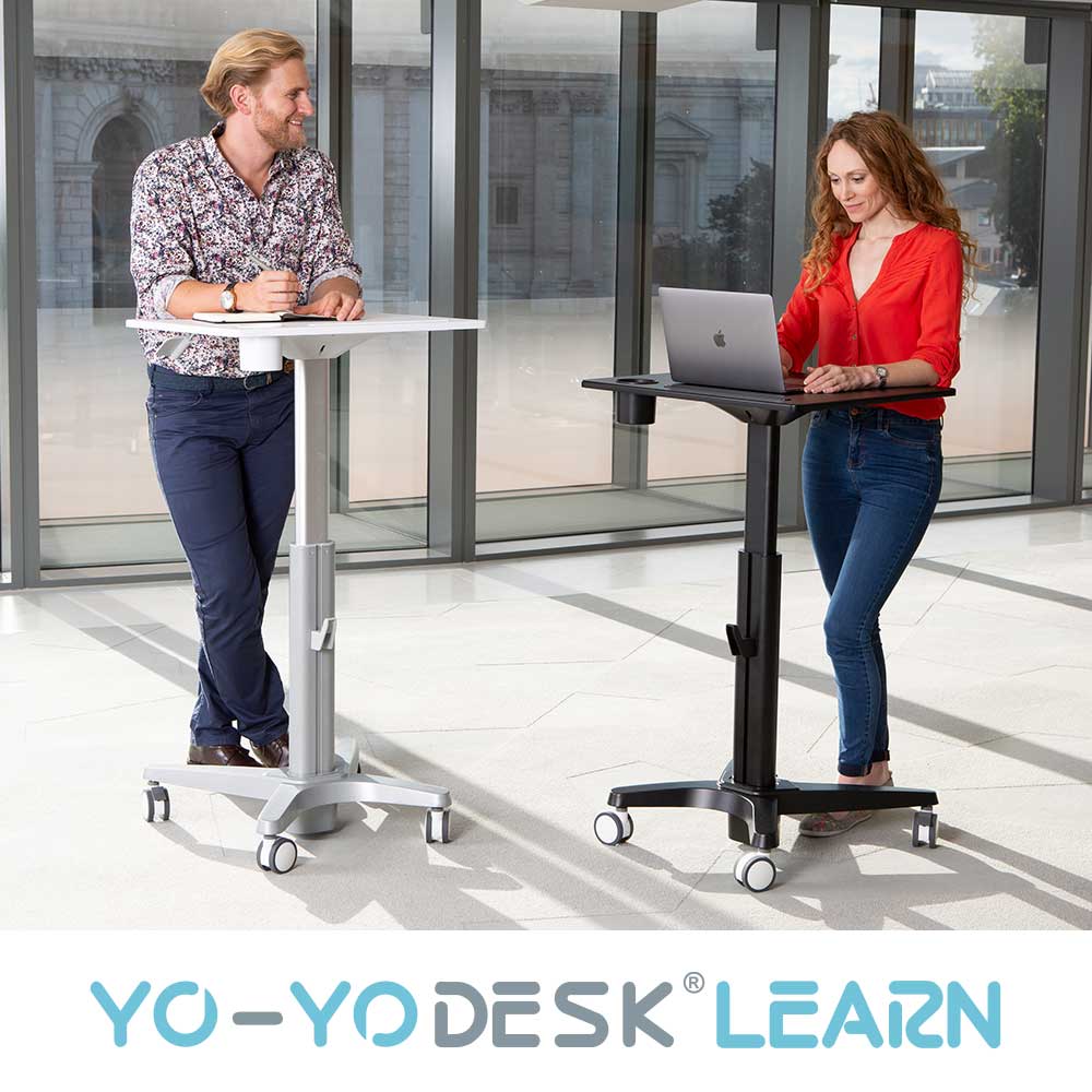 Yo-Yo DESK® LEARN Portable Standing Desk | Classroom Standing Desk | 3 ...